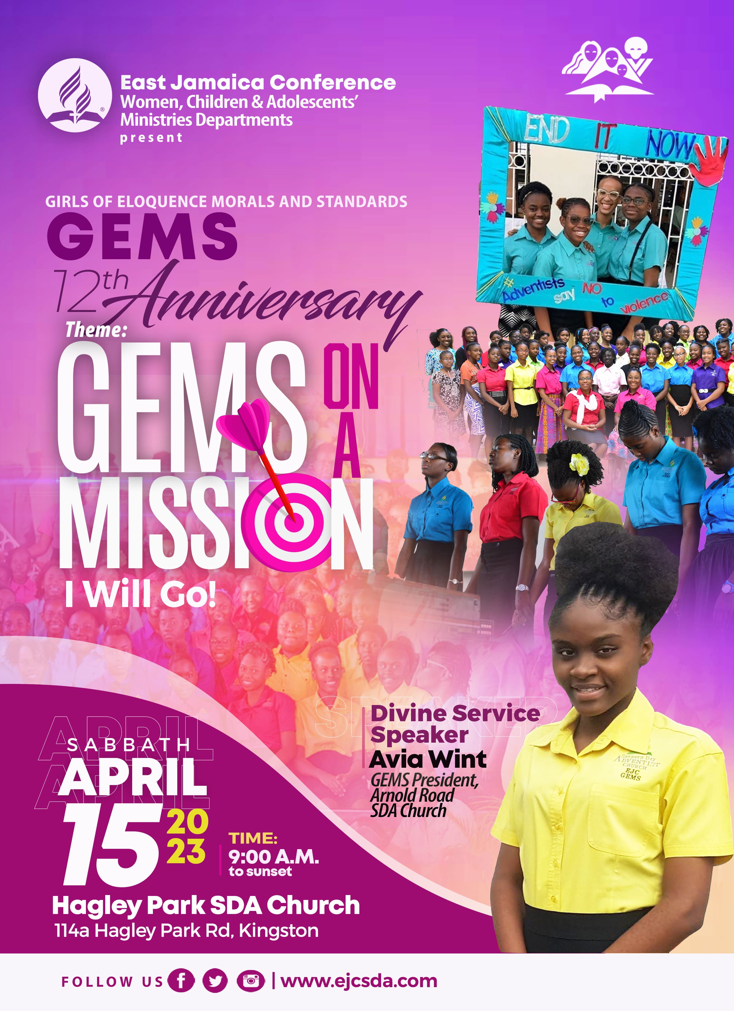 East Jamaica Conference of Seventh-day Adventists :: GEMS Anniversary