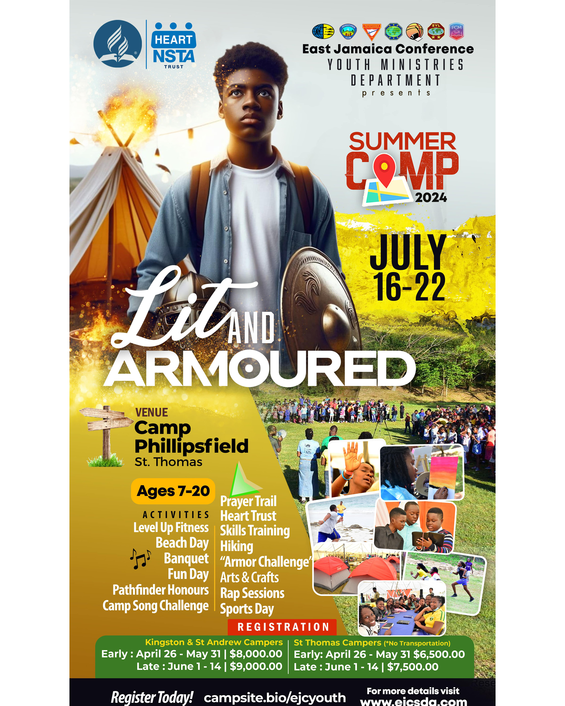 East Jamaica Conference of Seventh-day Adventists :: Summer Camp 2024 ...