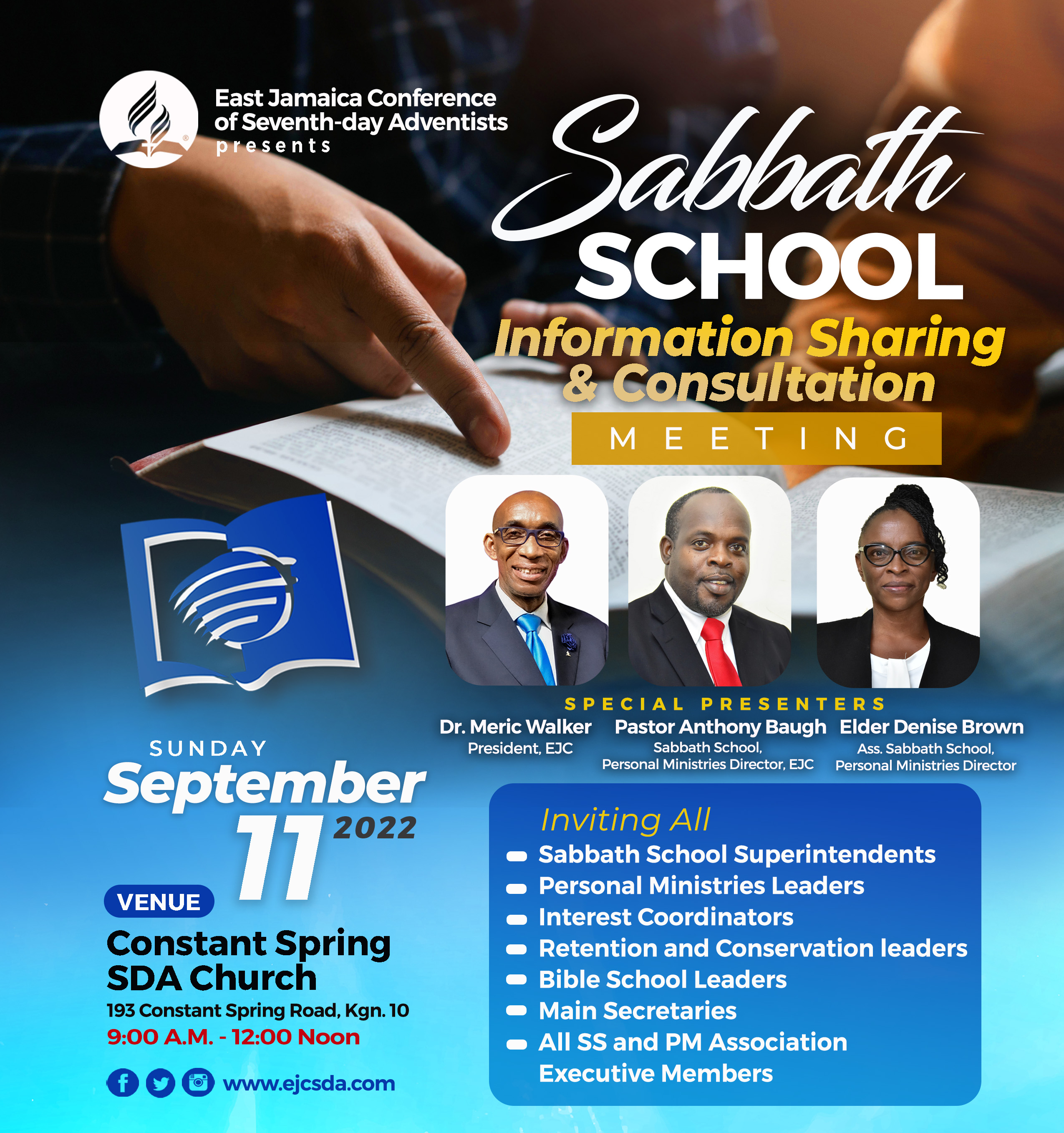 East Jamaica Conference of Seventh-day Adventists :: Sabbath School Meeting