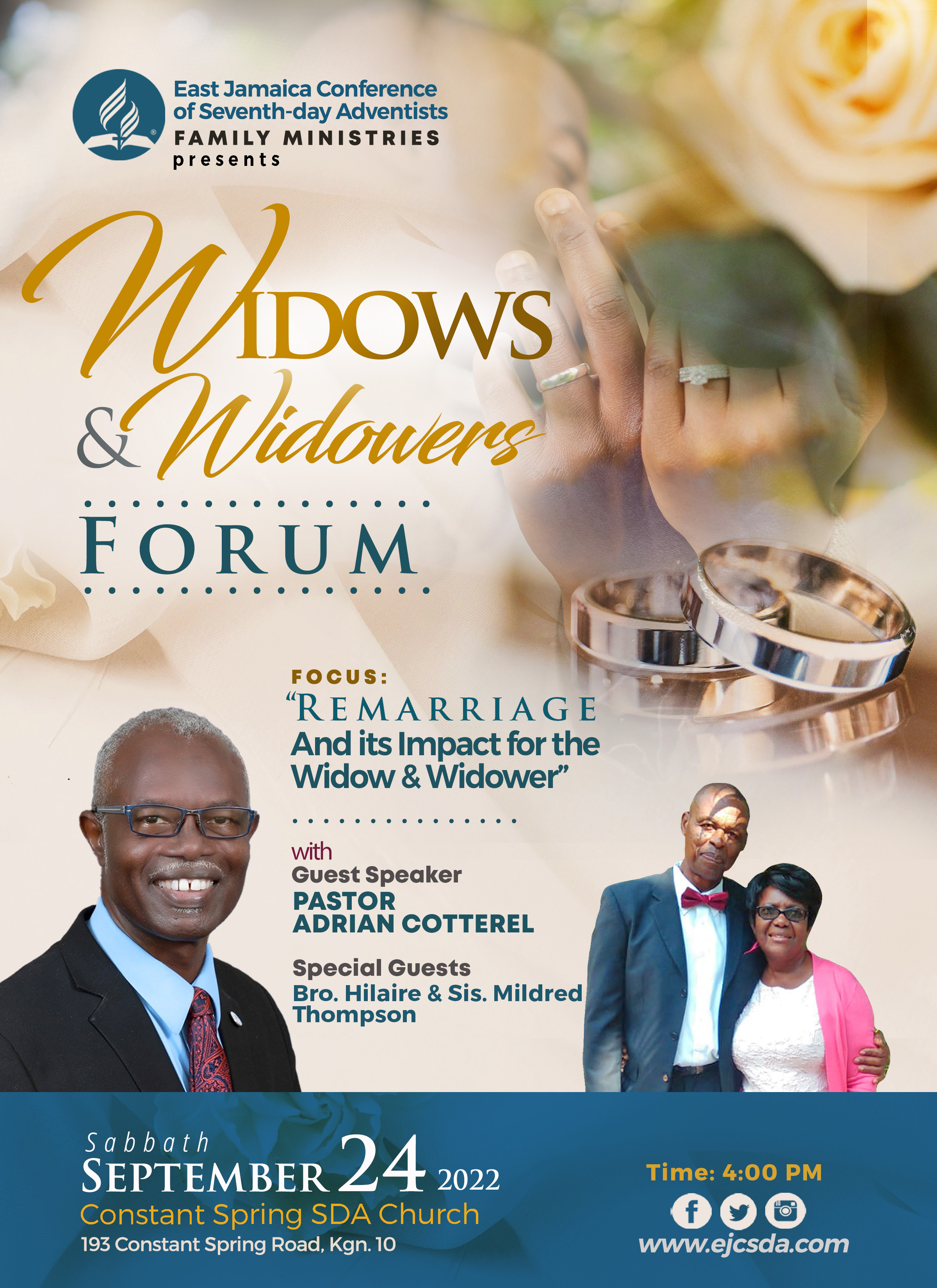 East Jamaica Conference of Seventh-day Adventists :: Widows & Widowers ...